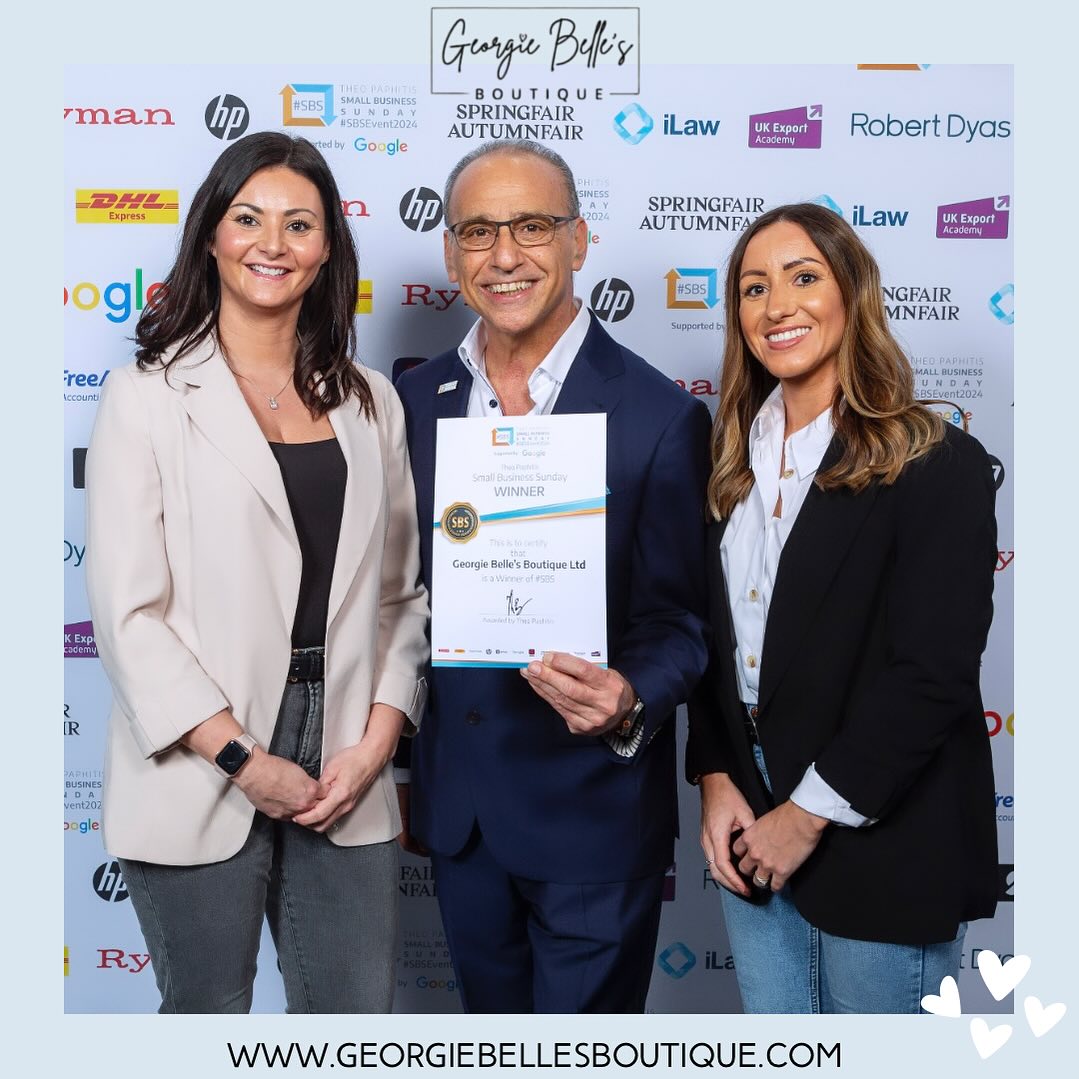 Celebrating Our SBS Award: A Milestone in Our Journey – Georgie Belle's ...